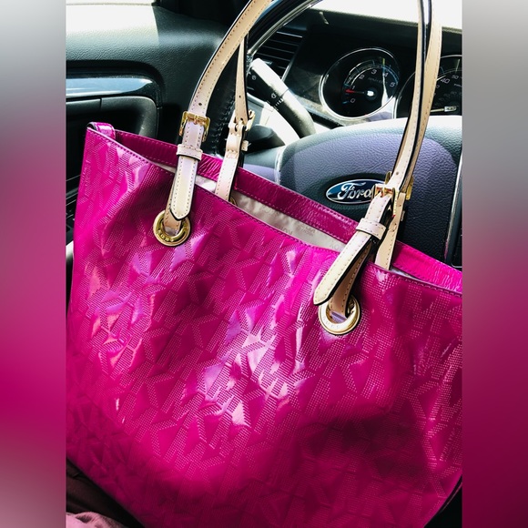 MICHAEL Michael Kors | Bags | Michael Kors Rare Pink Barbie Pink Jet ...